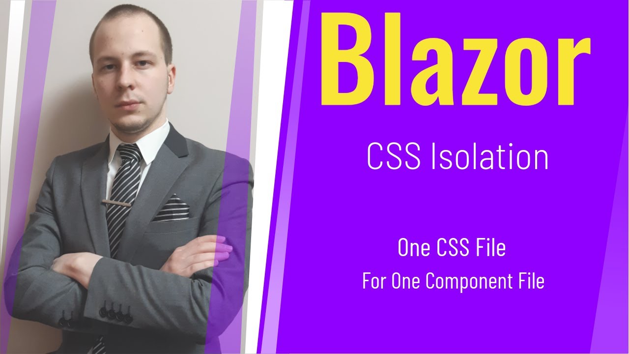 How to use CSS isolation in Blazor .net 5