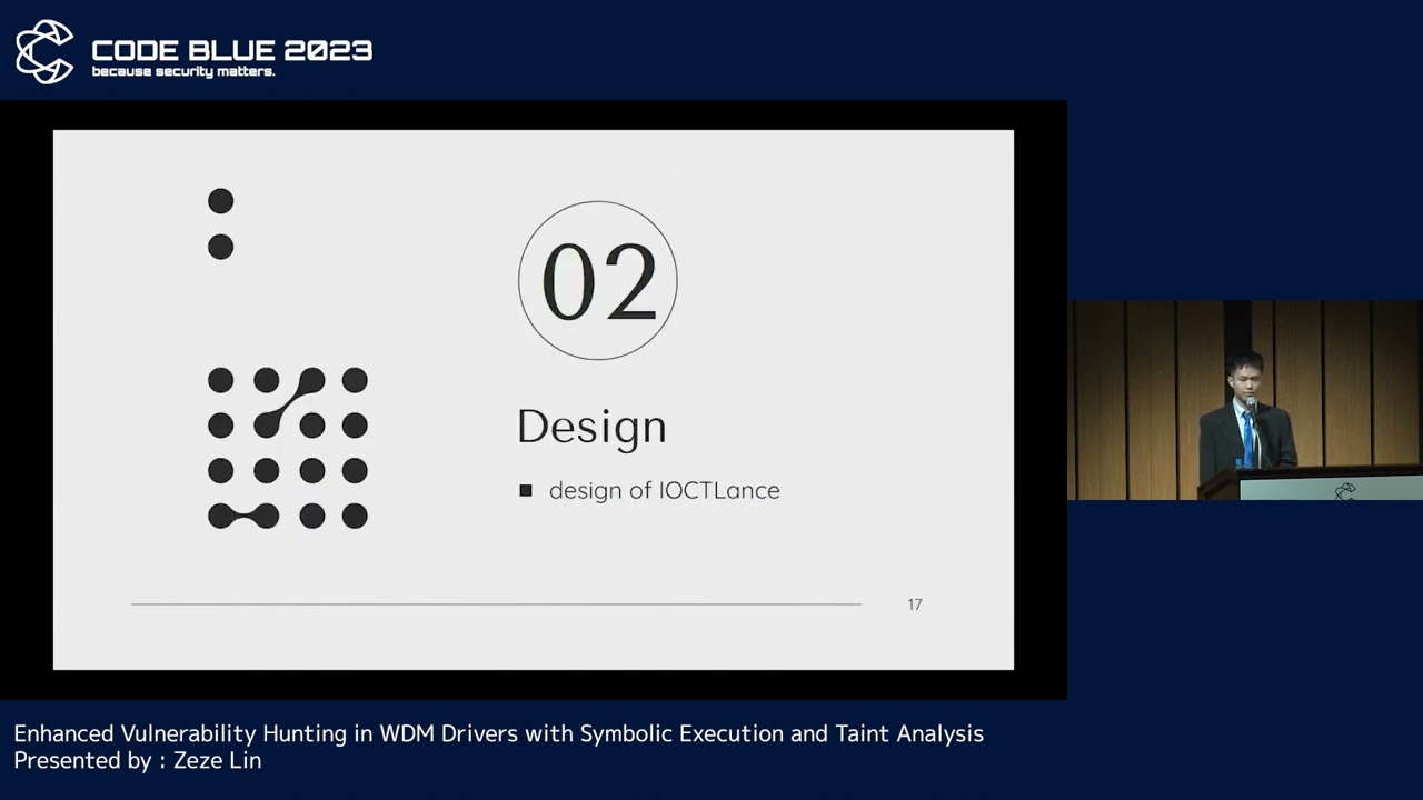[CB23]Enhanced Vulnerability Hunting in WDM Drivers with Symbolic Execution and Taint Analysis
