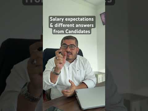 Salary expectations in interview and their answers #motivation #interview #salaryexpectations