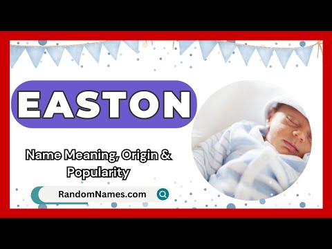 Easton - Baby Boy Name Meaning, Origin & Popularity - RandomNames.com