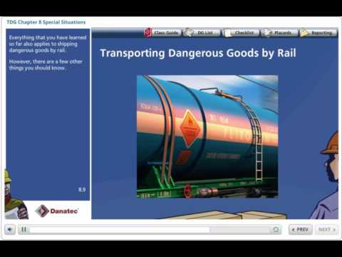 TDG Rail Online Training