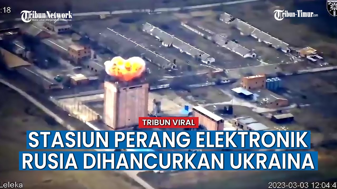 Stasiun Perang Elektronik Rusia Dibombardir Rudal Ukraina