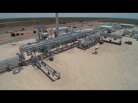 Cryogenic Gas Plant Mentone Texas