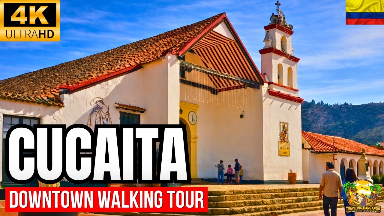 Cucaita Boyacá Walking Tour 🇨🇴 4K