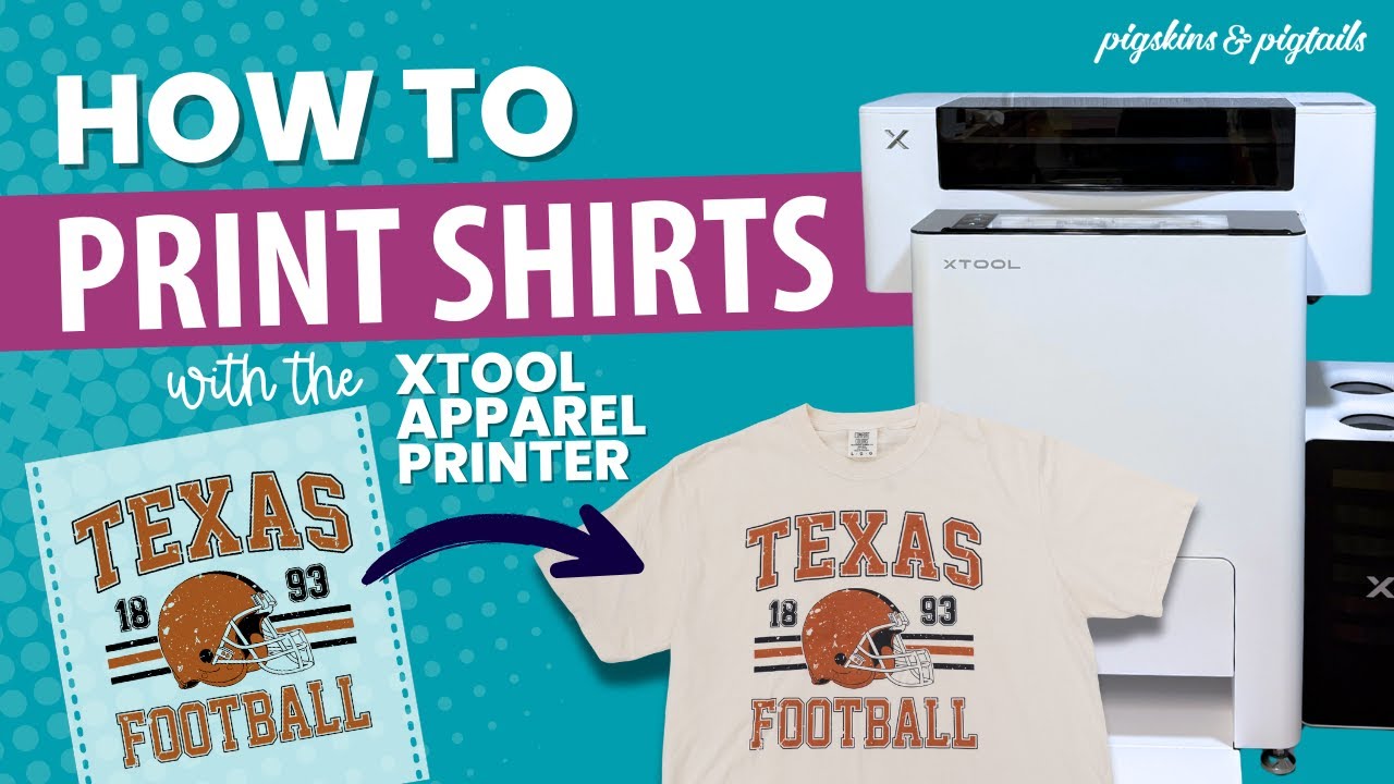 How to Start a T-Shirt Business at Home | Print Custom Shirts with xTool Apparel Printer
