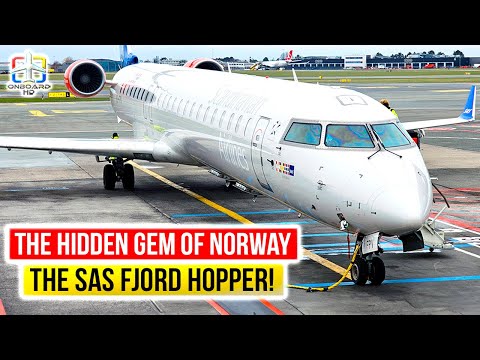 TRIP REPORT | Would Never Imagine a Flight Like This! | Trondheim to Bergen & Stavanger | SAS CRJ900