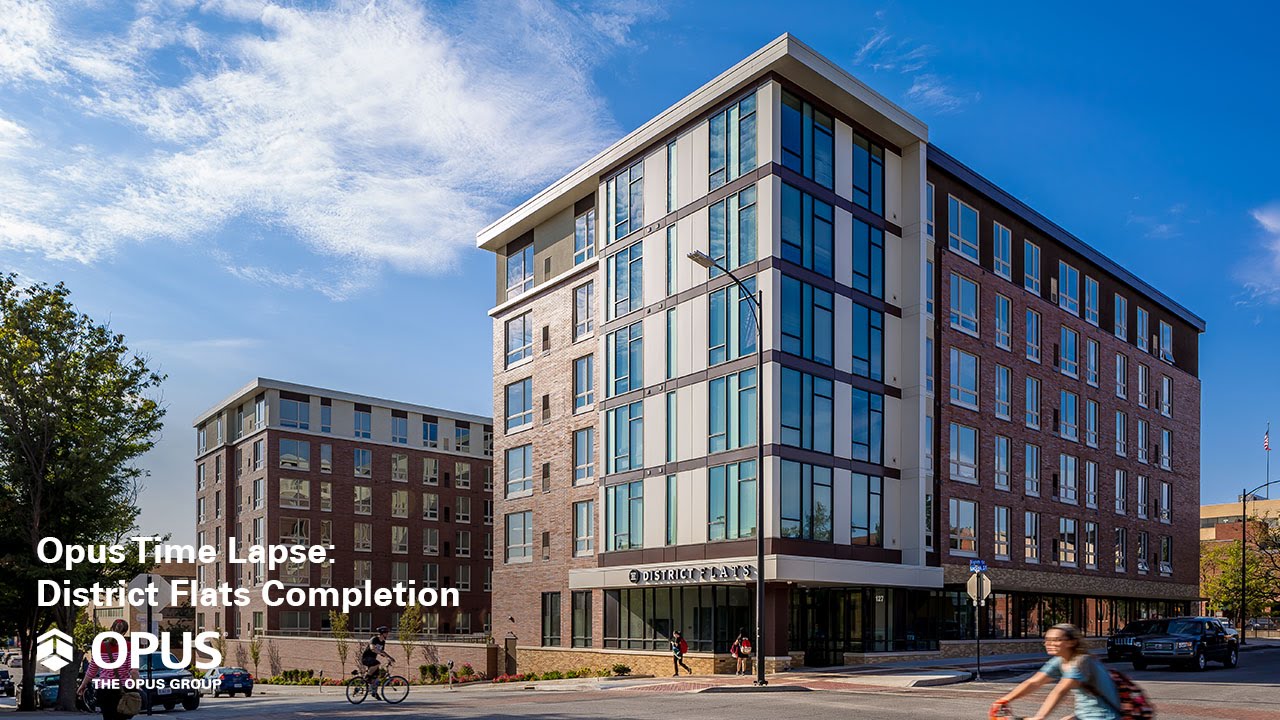 Opus Time Lapse: District Flats Completion