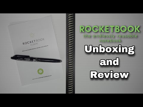 Rocketbook Fusion Unboxing | How To Use A Notebook To Organize Homeschool Lessons, Meal Plans, etc