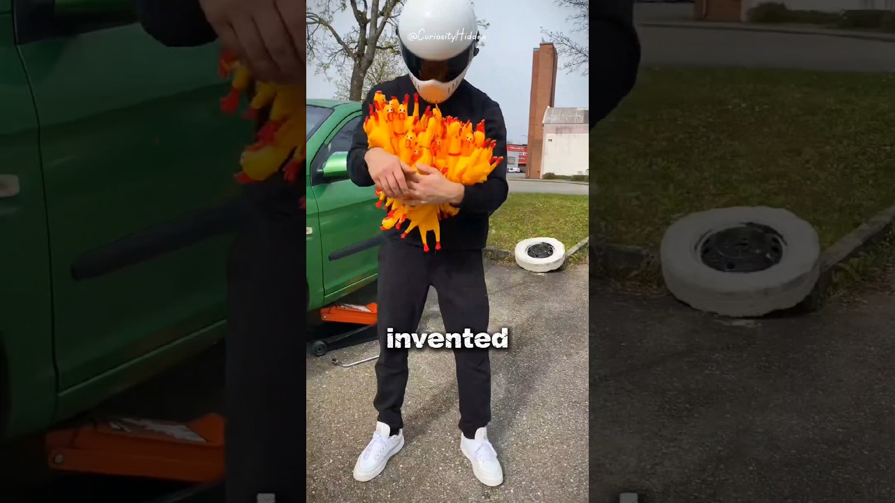 He fixed her parking problem with THIS... 🐓💀