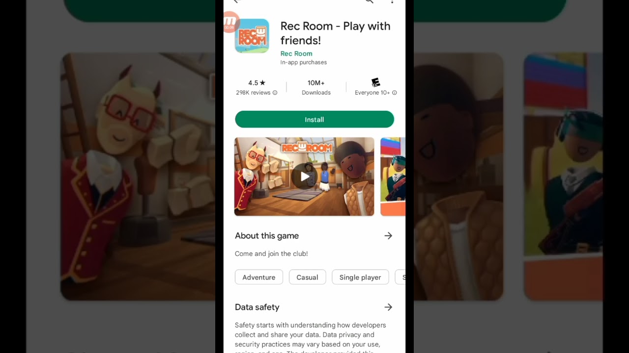 Rec room in play Store or Google Play