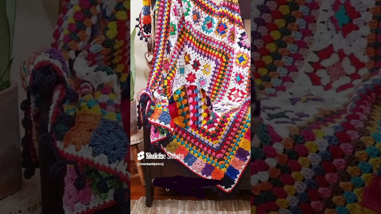 How to crochet blanket | Free crochet pattern #crochet