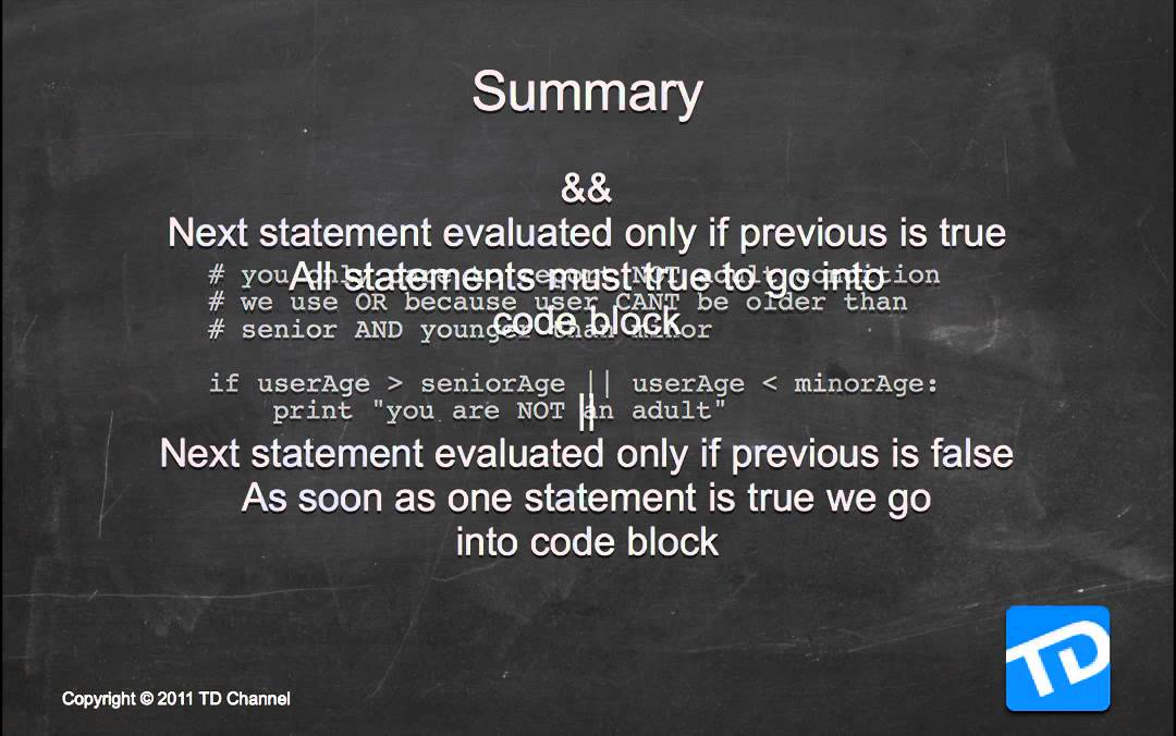 Introduction to Programming - Control Flow