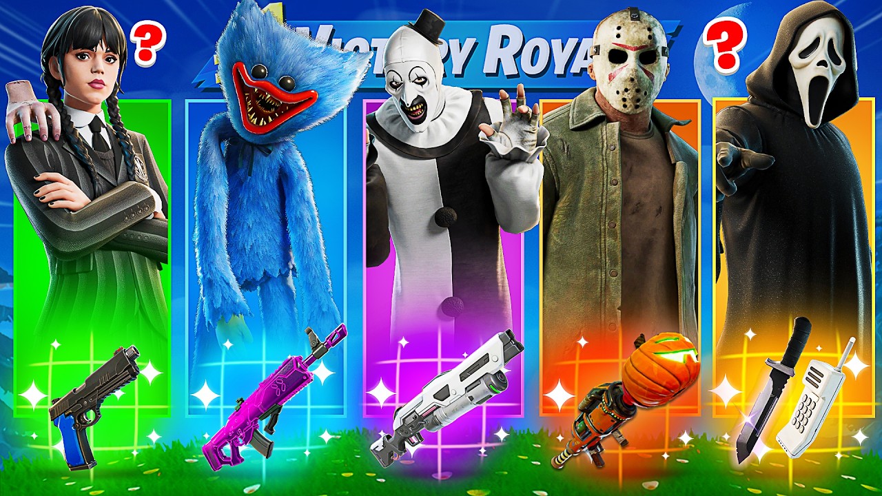 The *RANDOM* HALLOWEEN BOSS Challenge in Fortnite!