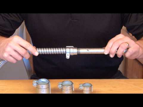 3/4" Rigid to 3/4" Flexible Metal Conduit Combination Coupling: RTF75