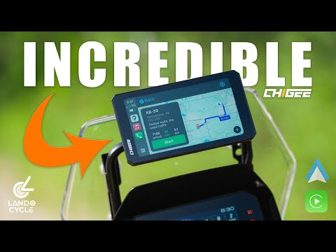 My Old, Cheap Motorcycle CarPlay Screen Was Fun, But THIS Is Insane | Chigee AIO-6 Max Review