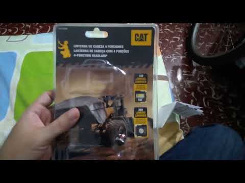 Unboxing: linterna frontal Caterpillar ct4120