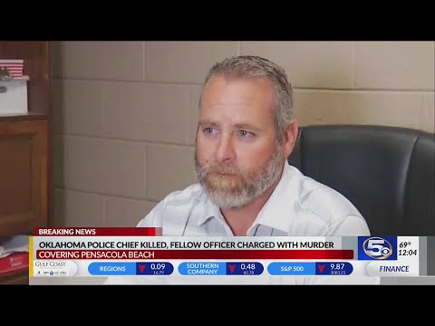 Oklahoma police chief killed, officer charged with murder in Escambia County, FL