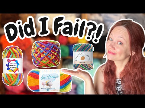 I Tried To Find The PERFECT Rainbow Yarn (again)