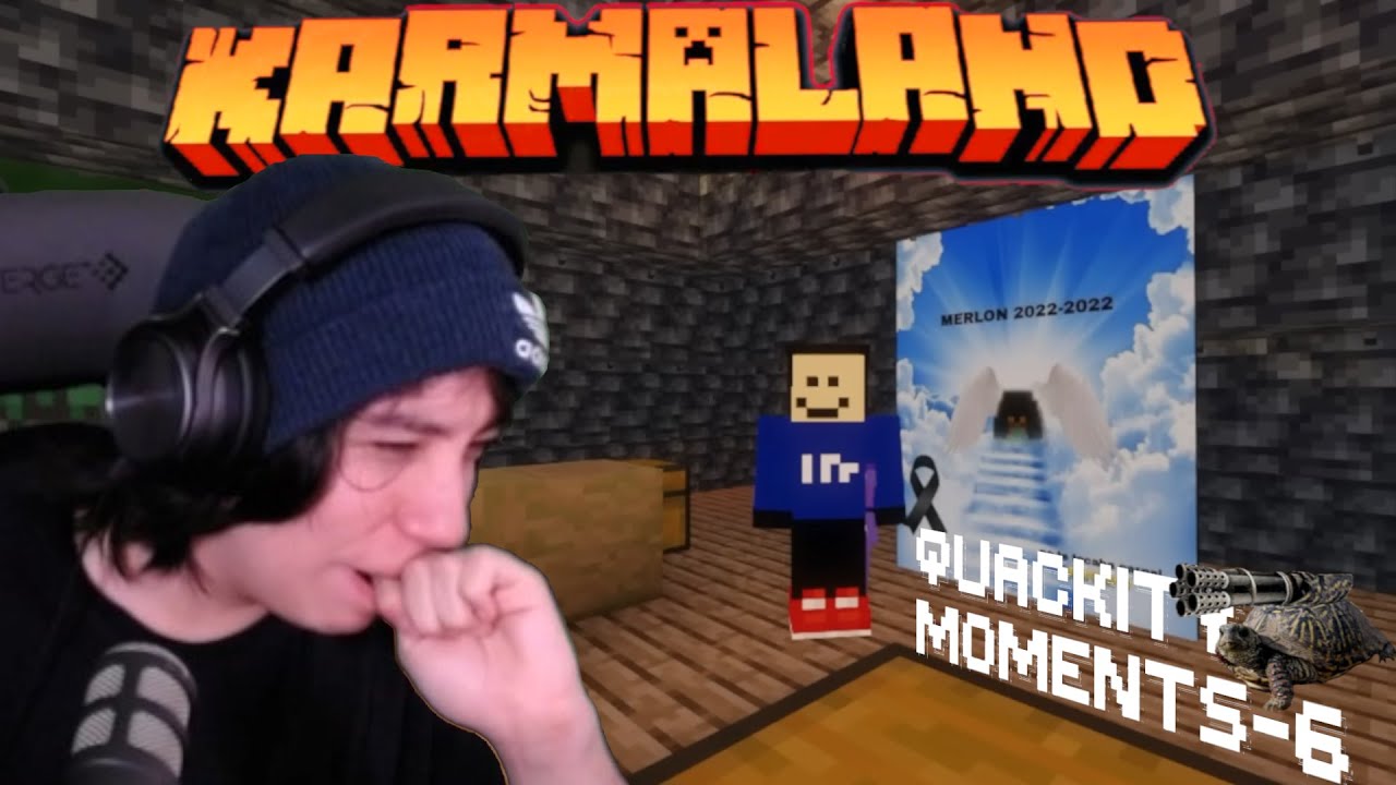 Funny Quackity Clips part6 - KARMALAND 5