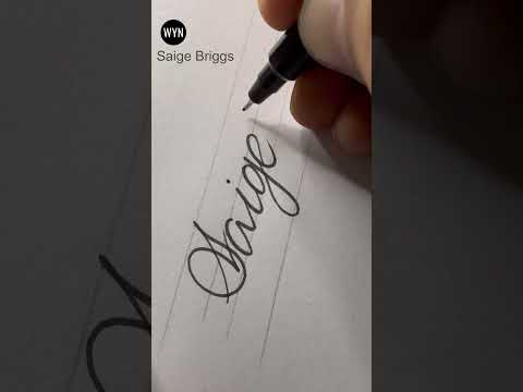 Saige Briggs Name Request, Write Your Name in Comment