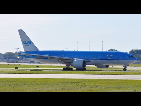 DIVERSION! | KLM Asia Boeing 777-200ER [PH-BQL] Taxi and Takeoff From YUL