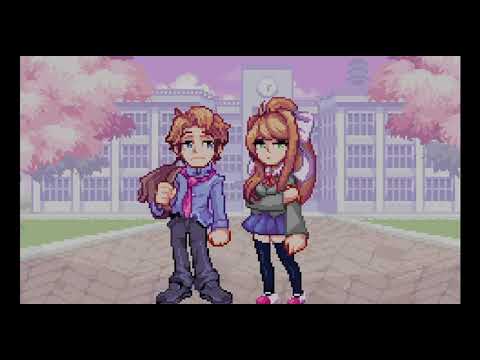 Friday Night Funkin' Monika Full Week Senpai edition