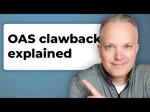 How OAS Recovery Tax (Clawback) Actually Works