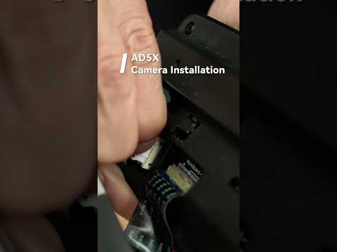 Check out this quick guide on how to install the camera on your AD5X effortlessly! #3dprinting