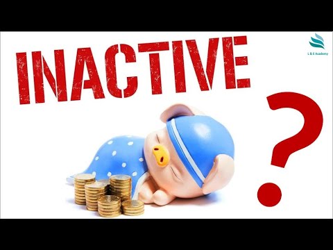 What is a Dormant account ?
