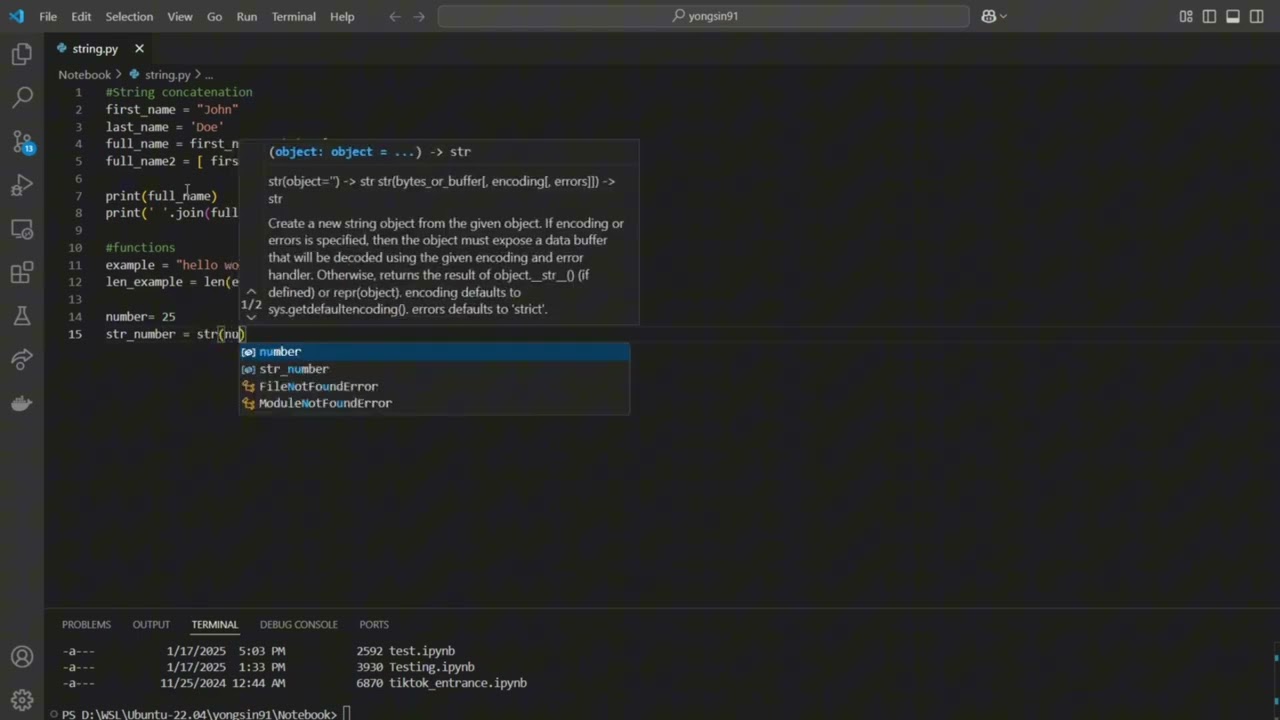 Python for Beginners | String Manipulation Tutorial