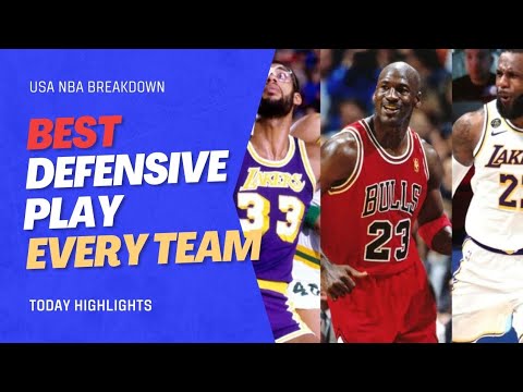 EVERY Team's Best Defensive play of the Season 2023-24 NBA #basketballhighlights #nba #basketball
