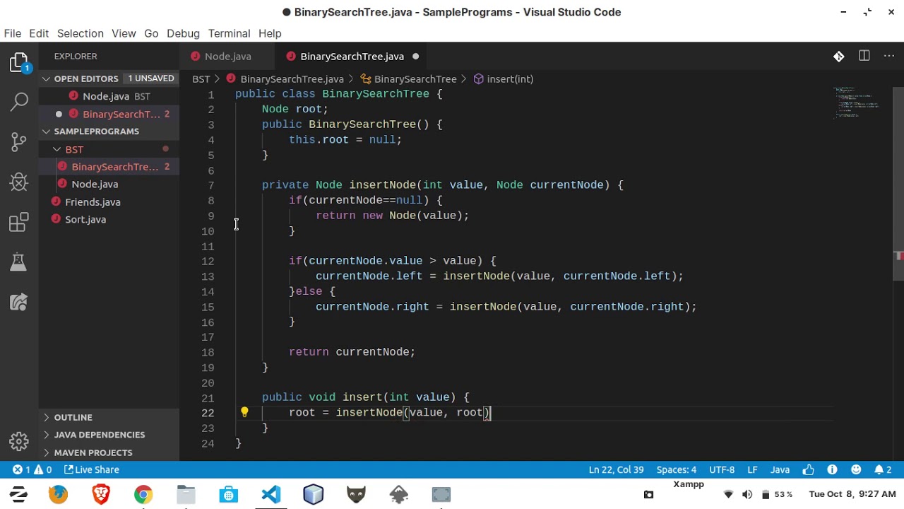 Binary Search Tree in Java