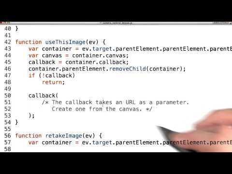 Learn Camera callback Mobile Web Development - Mind Luster
