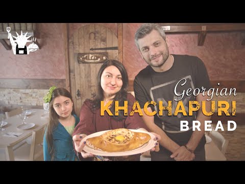 Native Dish: Georgian Khachapuri Bread - NYC Immigrant Cuisine: Filmmaker Katie Orjonikizde-Casey