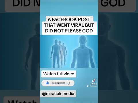 A viral Facebook post that did not please God. - Near Death Experience