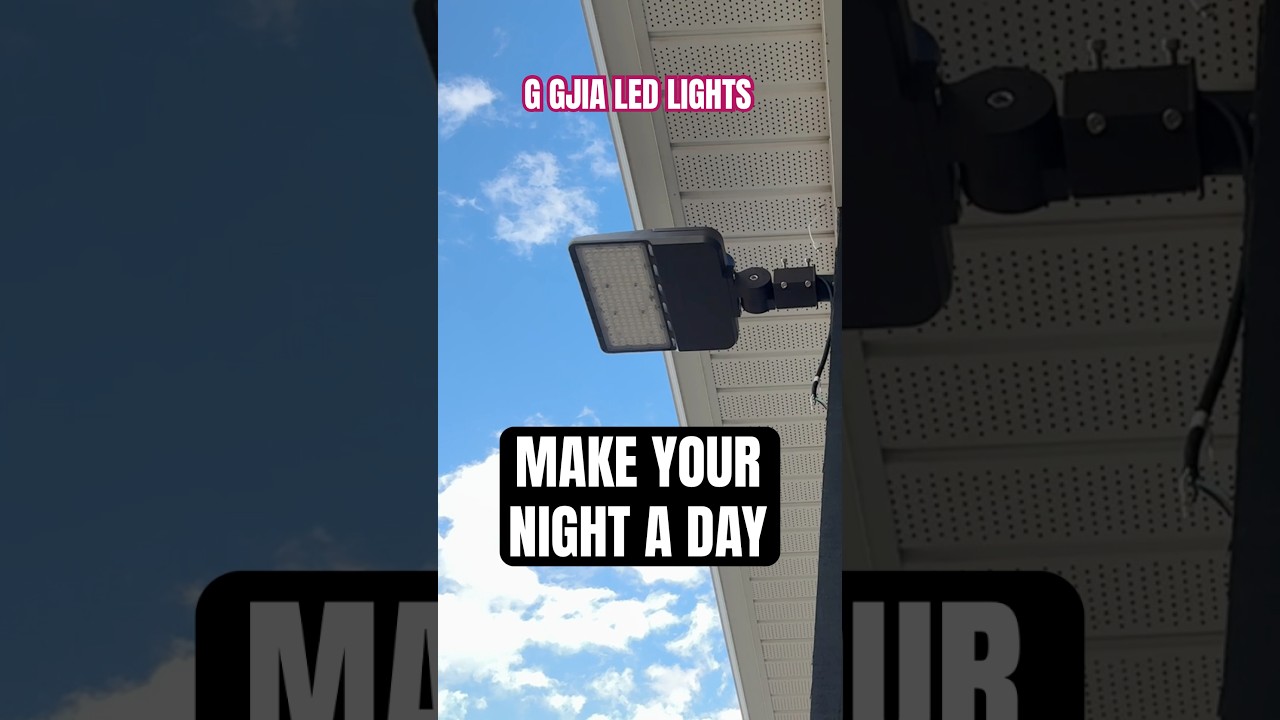 G GJIA LED Parking Lot Lights – Ultra-Bright & Energy Efficient!