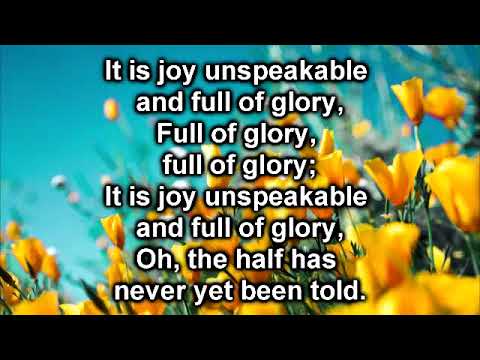Joy Unspeakable