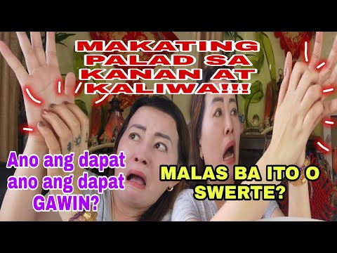 MAKATING PALAD SA KANAN AT KALIWA! MALAS BA ITO O SWERTE?-APPLE PAGUIO7