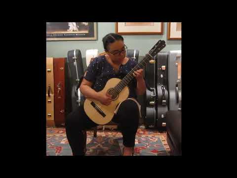 William Gourlay small-bodied Torres, "Liliana", with wooden | Reverb