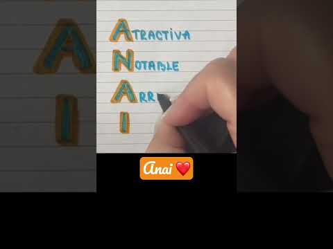 Significado del nombre ANAI #significado #nombre #anai