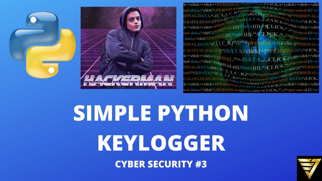 Simple Python Keylogger | #67 (Cyber Security #3)