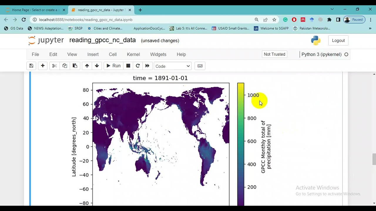 Clip netcdf data using a shapefile