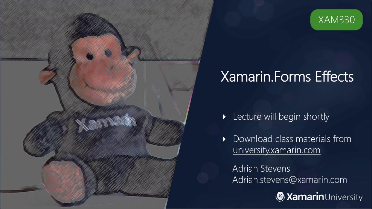 XAM330 - Xamarin.Forms Effects