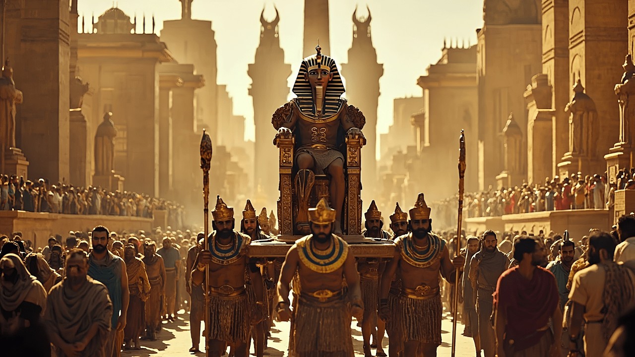 📜 Life in Ancient Thebes, 1200 BCE | A Full AI Experience! 🏺