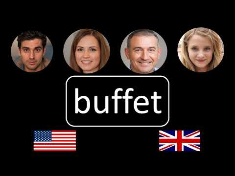 How to pronounce buffet