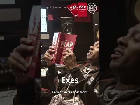 Meaning of "Exes" with True Story Gee | Rap Dictionary Book