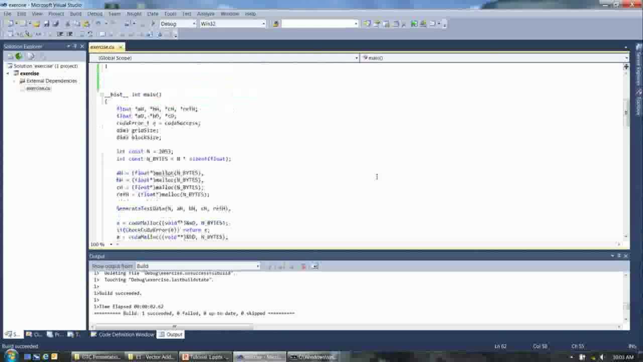 Acceleware at NVIDIA GPU Tech - Introduction to GPU Programming (1/4)