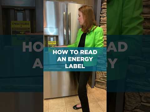 How To Read an Energy Label