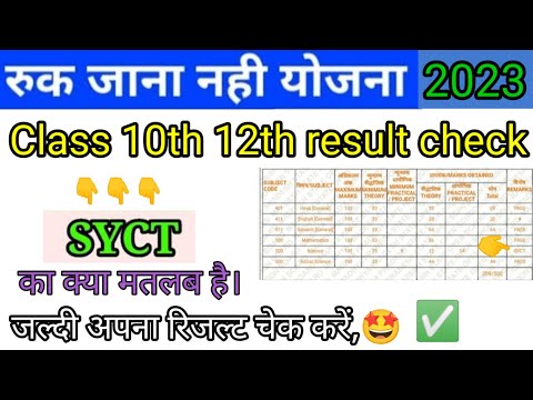 MPSOS Ruk Jana Nahi Result June 2023/Markseet Me SYCT,DISTN,# का क्या मतलब हे। #result #mpsos #viral