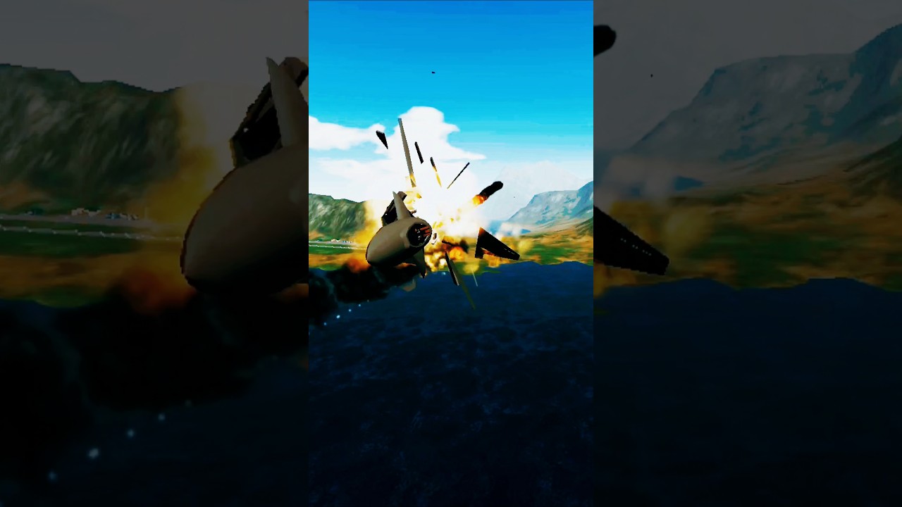 FT Air-To-Air Missile, HYAM MK.2 #simpleplanes #shorts